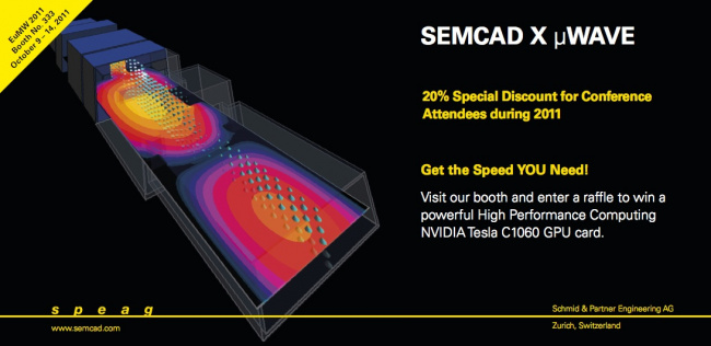 SPEAG @ EuMW 2011 » SPEAG, Schmid & Partner Engineering AG